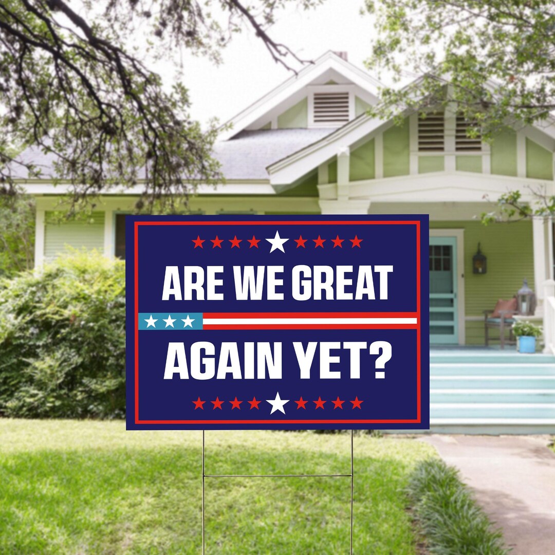 Democracy Yard Sign, Pro Democracy Yard Sign, Political Activist Gift ...