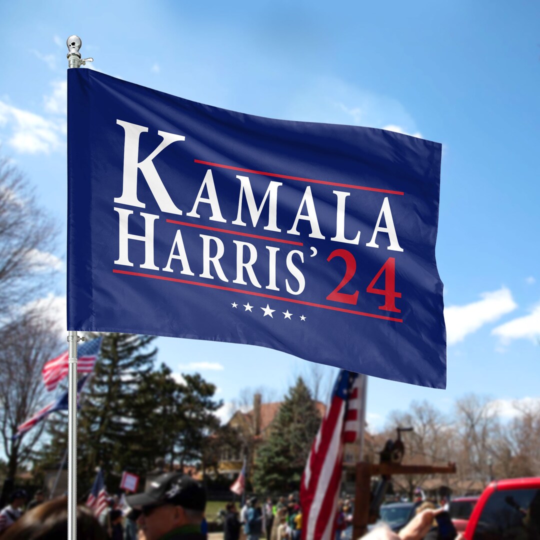 Kamala Harris for President Flag, Kamala Harris 2024 Flag, President ...