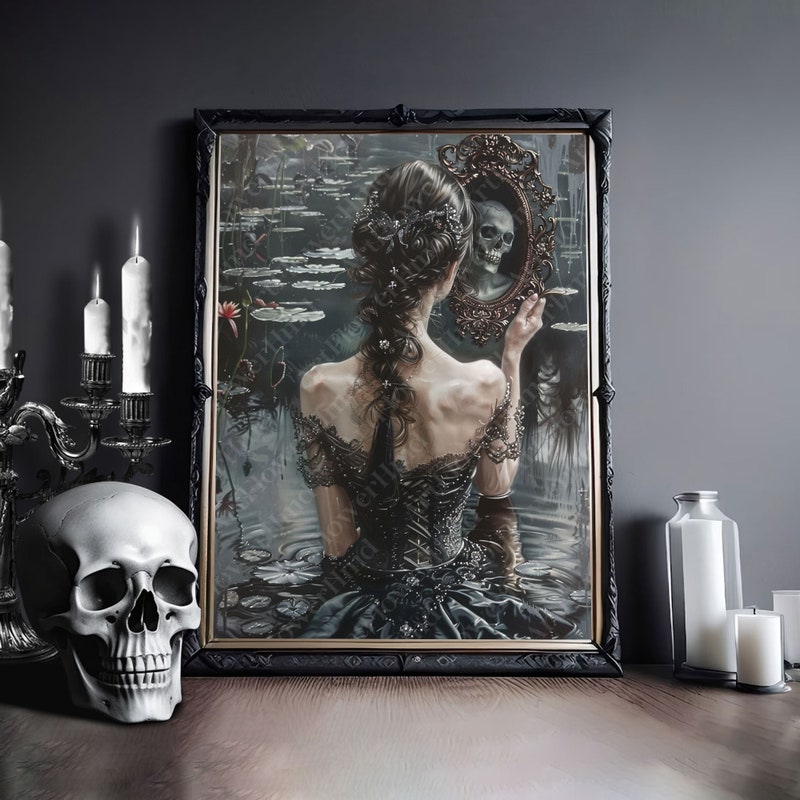 Victorian Lady Print - Etsy