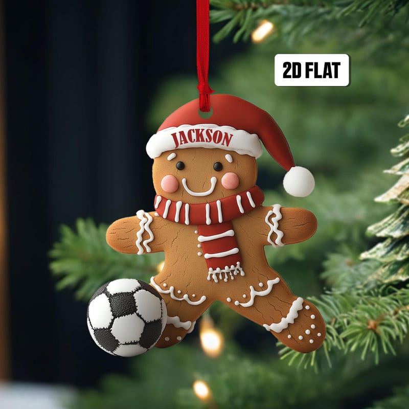 Soccer Ornament - Etsy