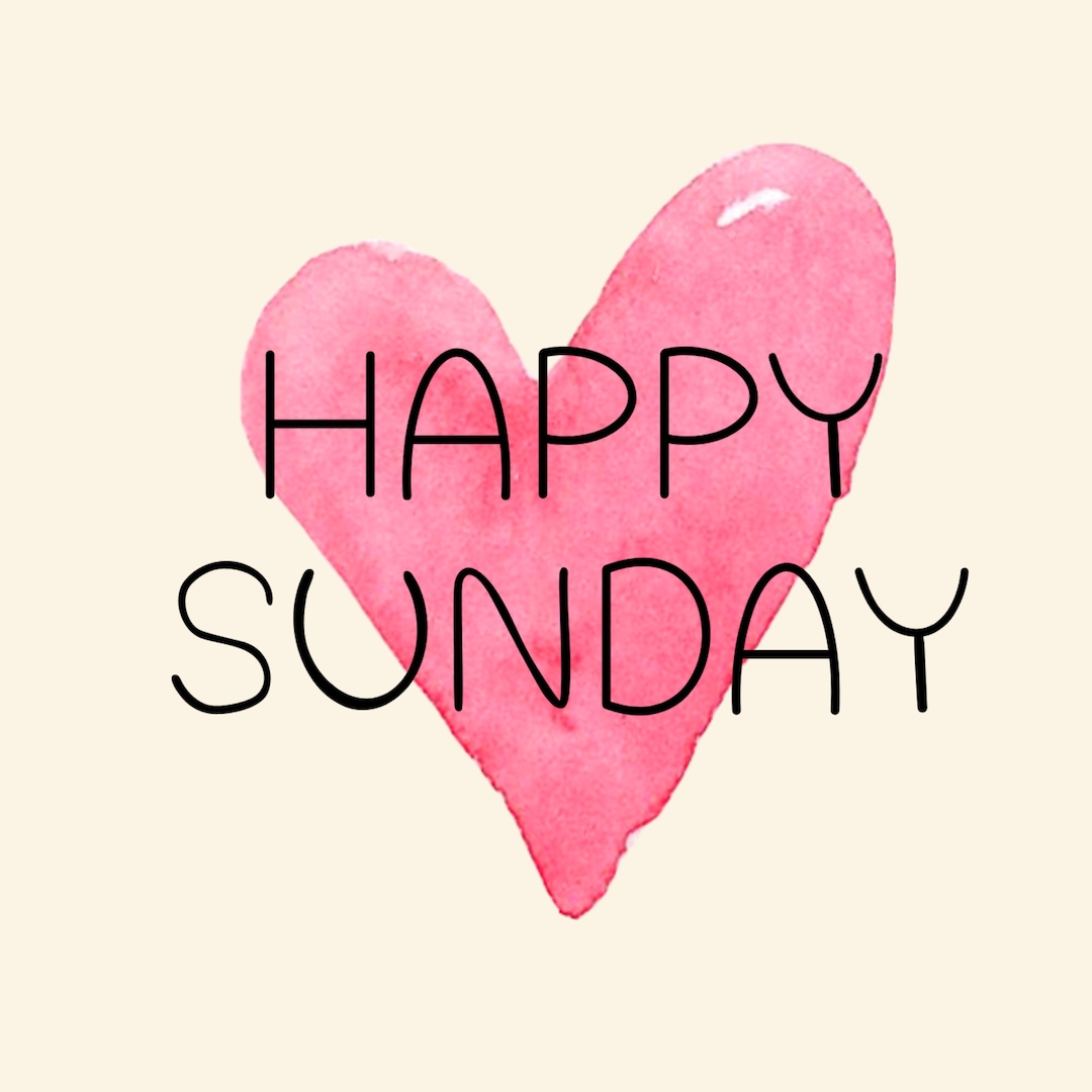 Happy Sunday Font - Handwriting Font - Etsy