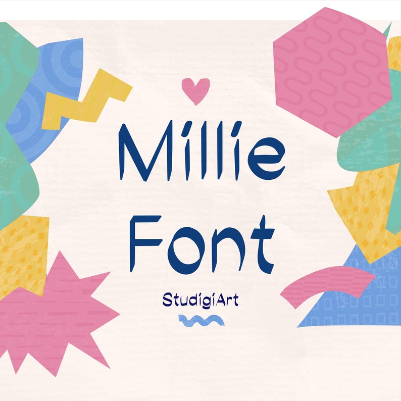 Millie Font L Handwritten Font L Calligraphy Font L Elegant Font L ...