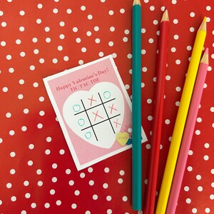 Downloadable “valentine’s Tic-tac-toe” Print - Etsy