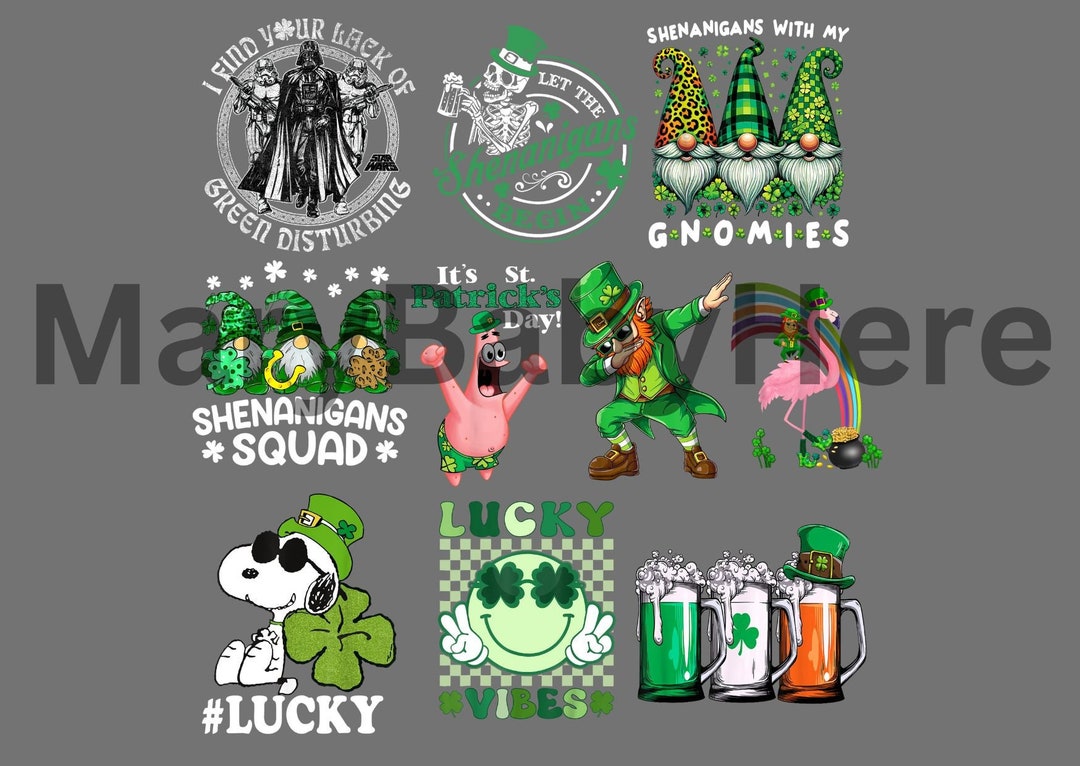 Funny St. Paddy's Flamingo Png, Spongebob St. Patrick's Day PNG ...