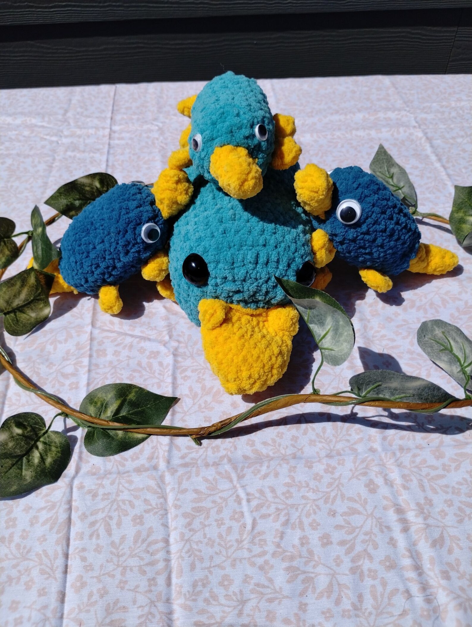 BIG and SMOL Teal Platypus Pal Pattern - Etsy