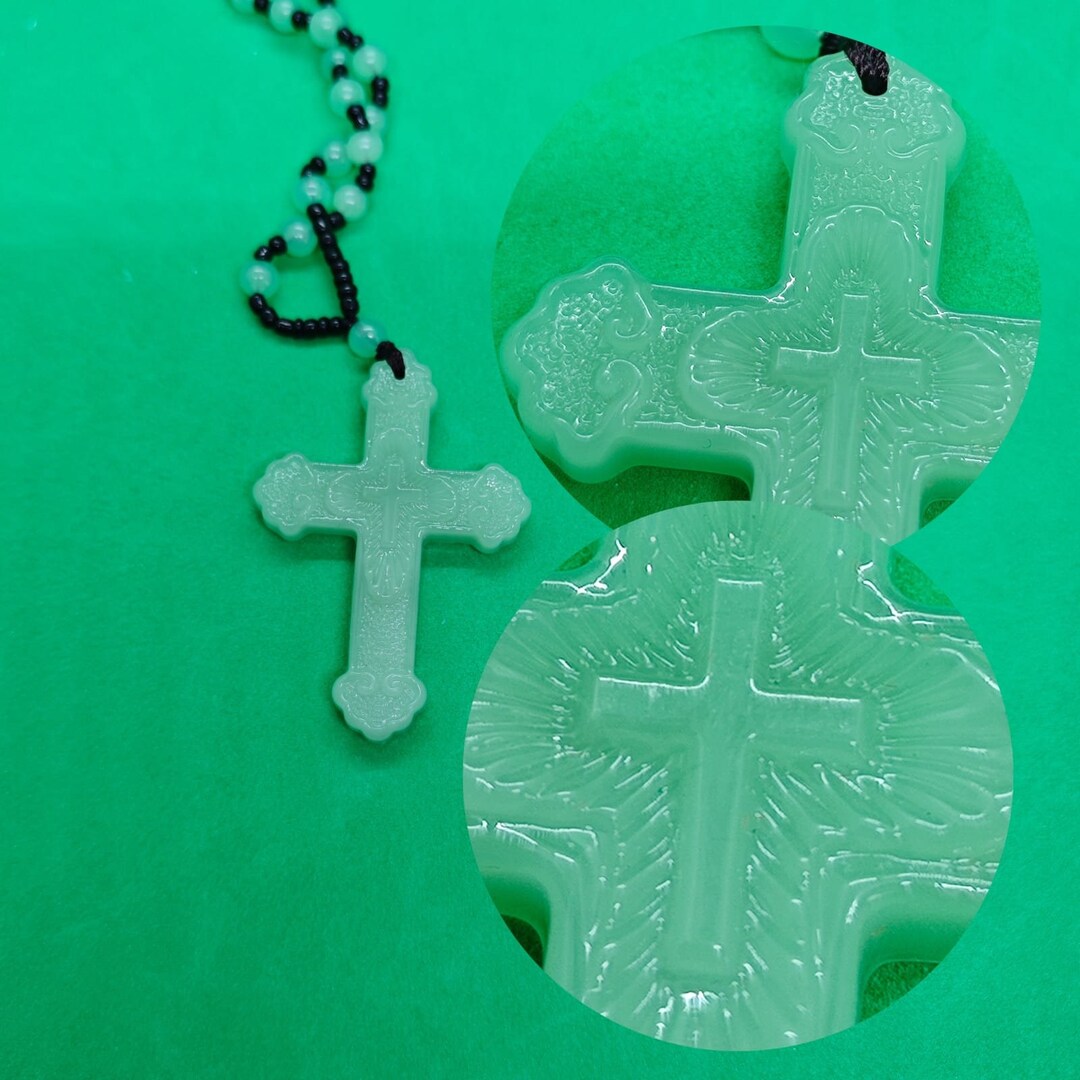 Genuine Afghan Jade Cross Pendant/charm Necklace - Etsy