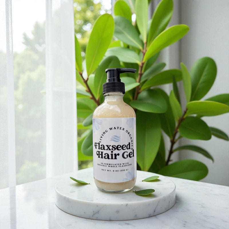 Hair Growth Flaxseed Gel - Etsy