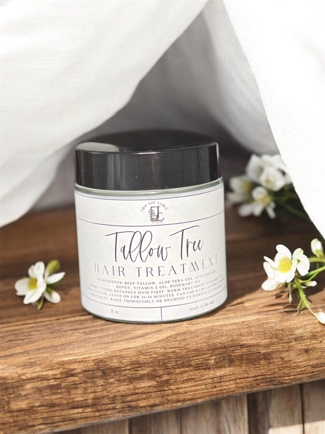 Tallow Hair and Scalp Treatment Made by Fro the Curls - Etsy
