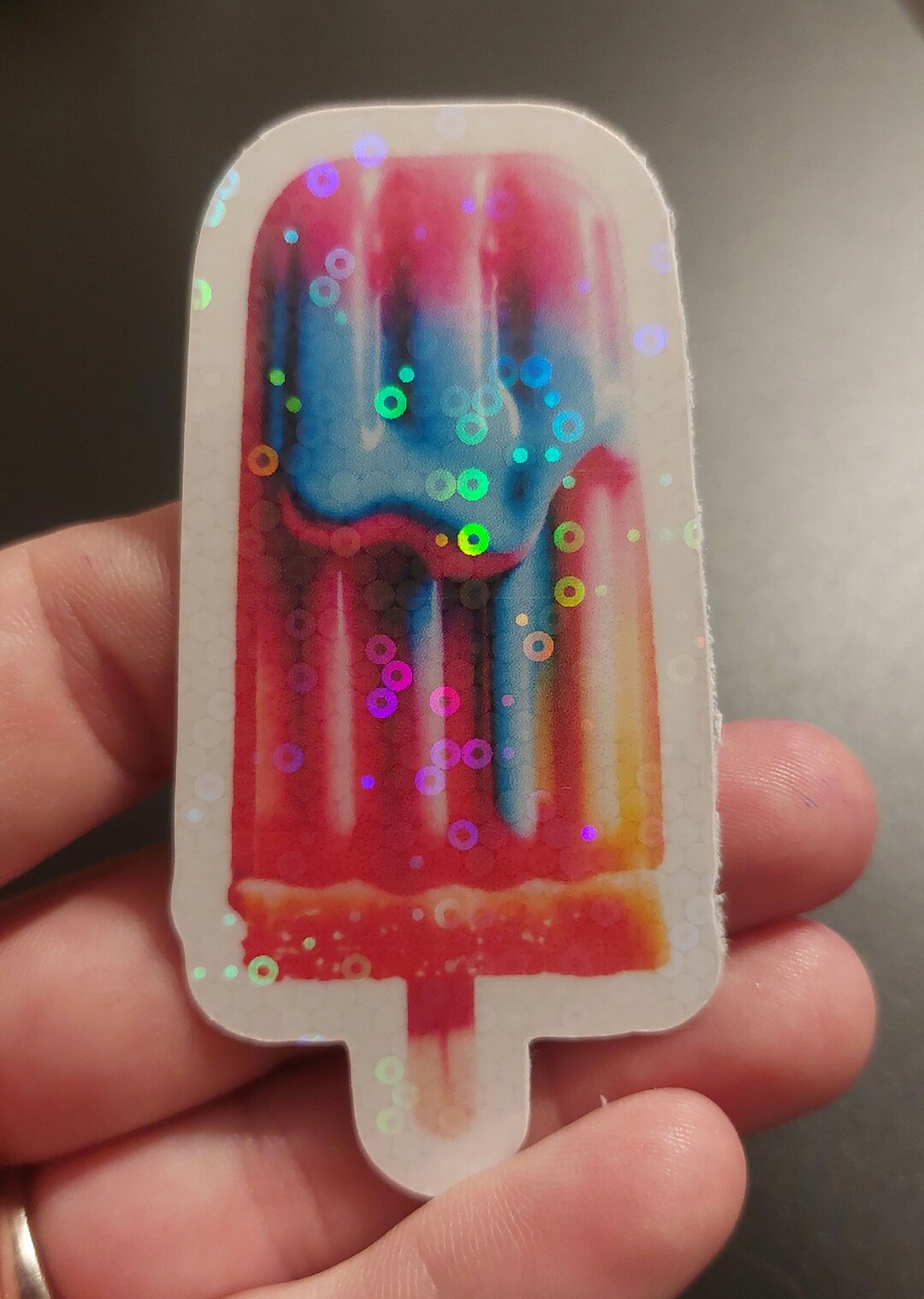 Melting Popsicle Waterproof Vinyl Sticker, Laptop Decal, Water Bottle ...