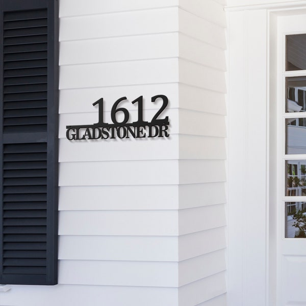 Street Number Sign - Etsy