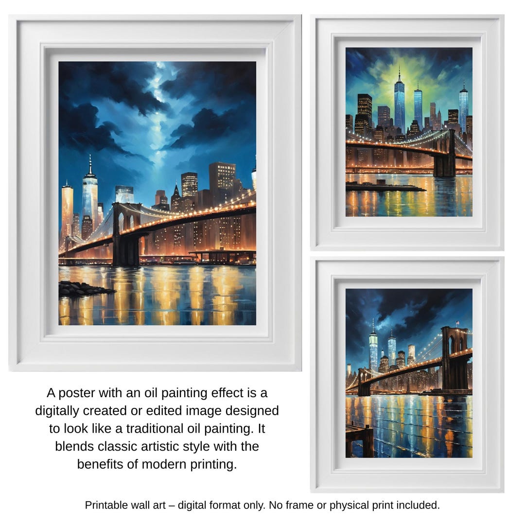 Printable Art Set of 3 | Instant Download Digital Prints | Easy to ...