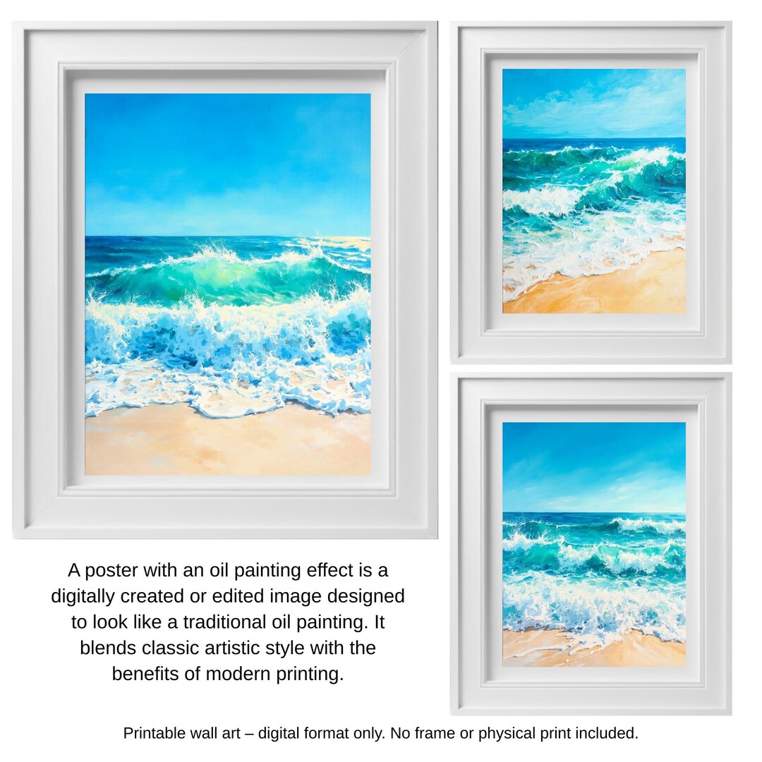 Printable Art Set of 3 | Instant Download Digital Prints | Easy to ...