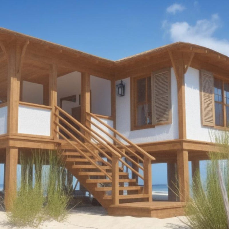 Tiny Beach House Kit - Etsy