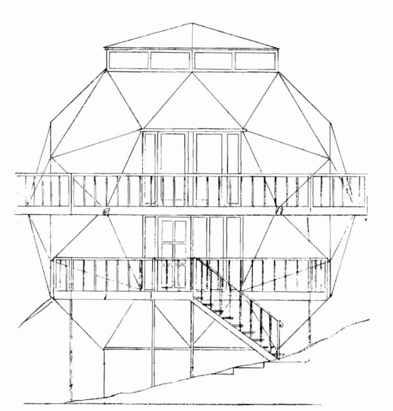 DIY Glamping Geodesic 2V 3V Dome Building Book Vacation Wooden Frame ...