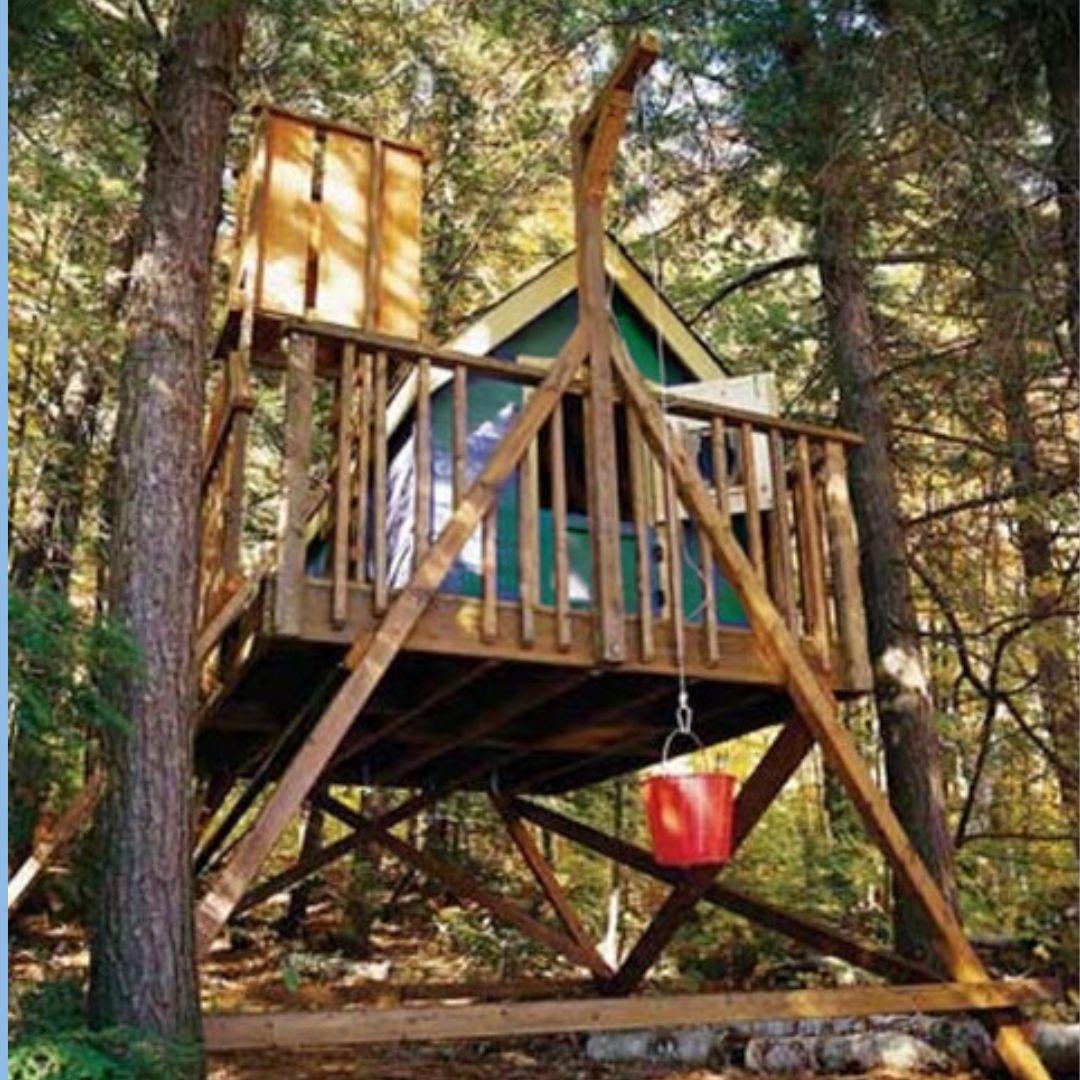 DIY 8'x8' Treehouse Cubbyhouse Playhouse Elevated Platform Construction ...