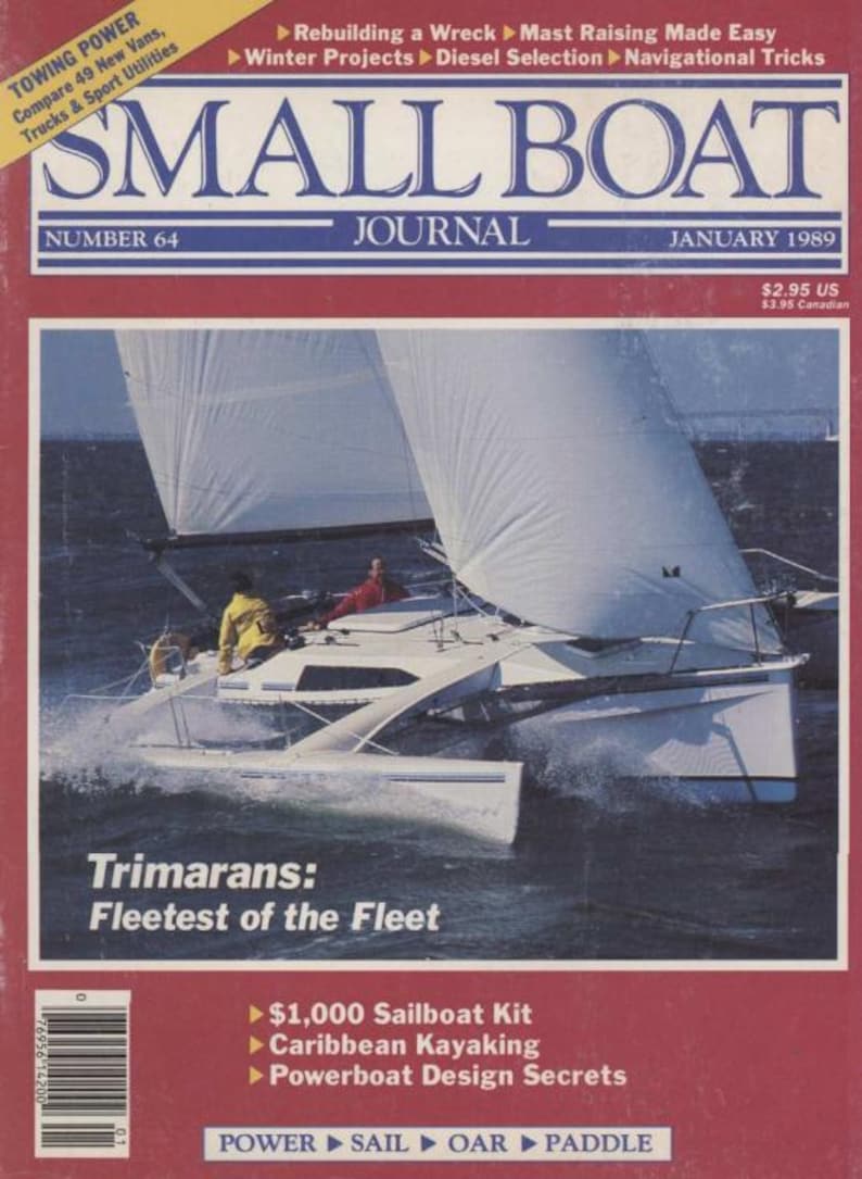 DIY Wooden Boat Builder Magazine Designs Vintage 1970s PDF Outboard ...