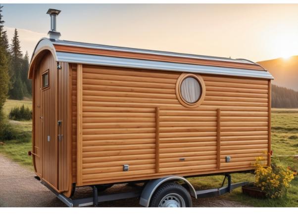 2 DIY Vintage Gypsy Vardo 7x10 Wagon Caravan Trailer Budget Portable ...