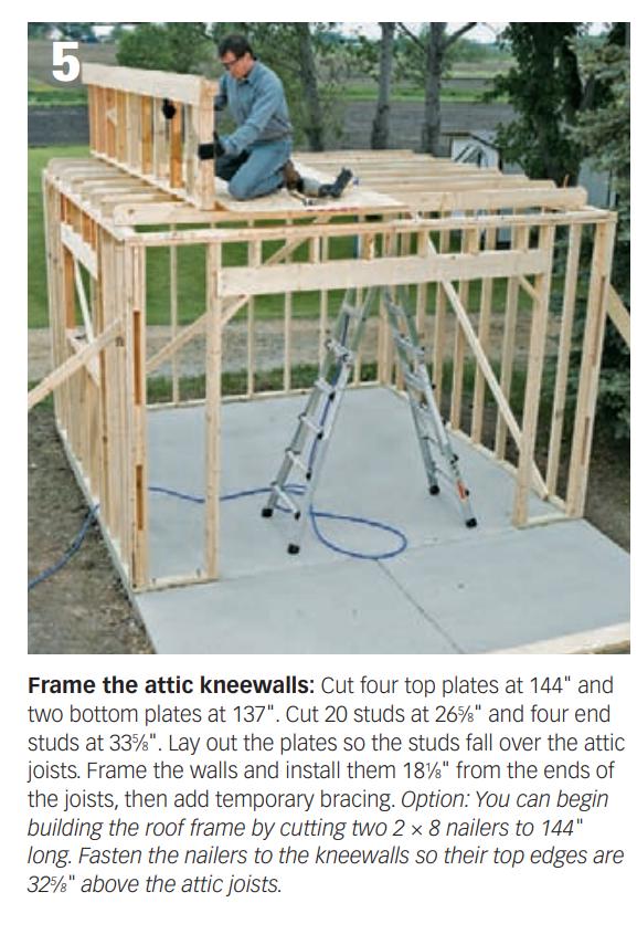 DIY 12x12 Ft Gambrel Barn Shed 2 Story Garage Outdoor Shed Shelter Loft ...