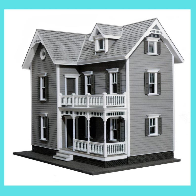 DIY Architects Designed Dollhouse 1 Miniature Doll Houses Plus ...