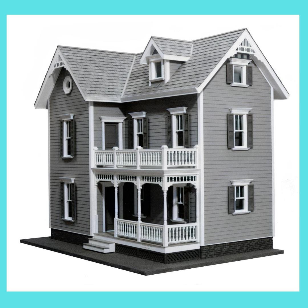 DIY Architects Designed Dollhouse 1 Miniature Doll Houses Plus ...