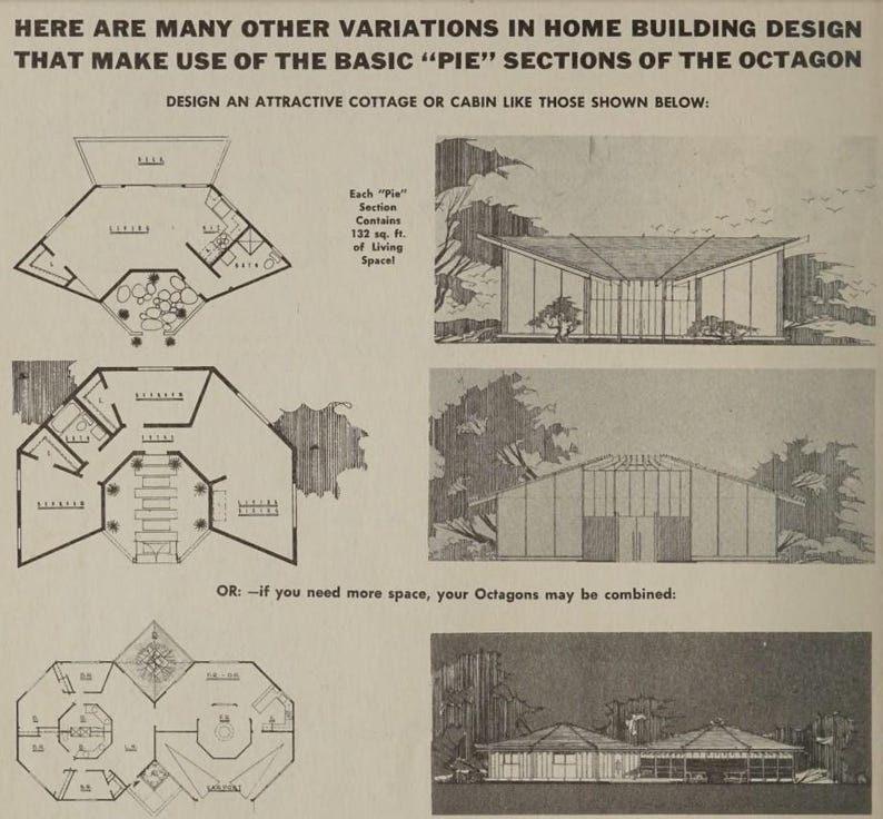 Octagonal Style Round House Vacation Homes Porch Loft Cottage House ...