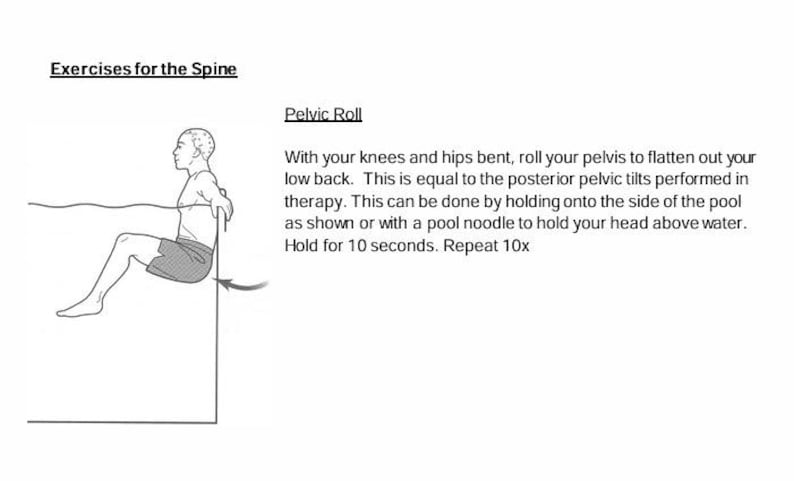 24 Water Aerobics Exercises Cards Stretches Water Aqua Aquatic Fitness ...