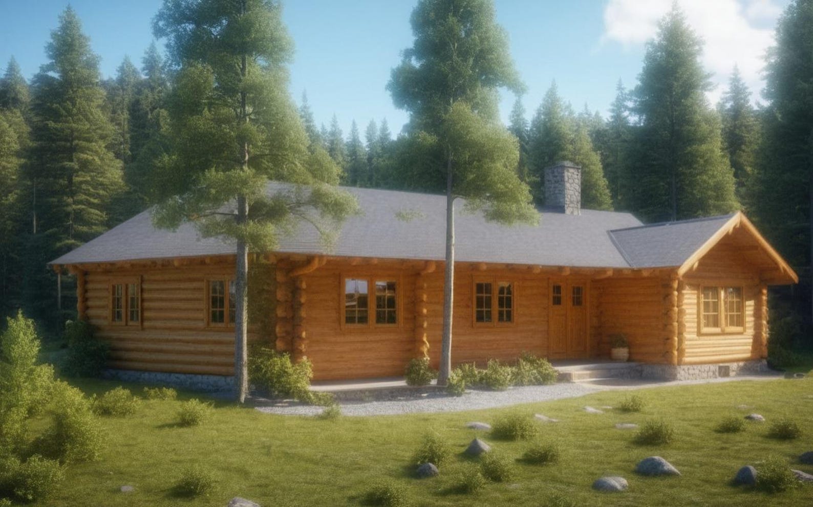 120 Pioneer Log Cabin Plans Homes Floorplans Build Tiny Log Tourist ...