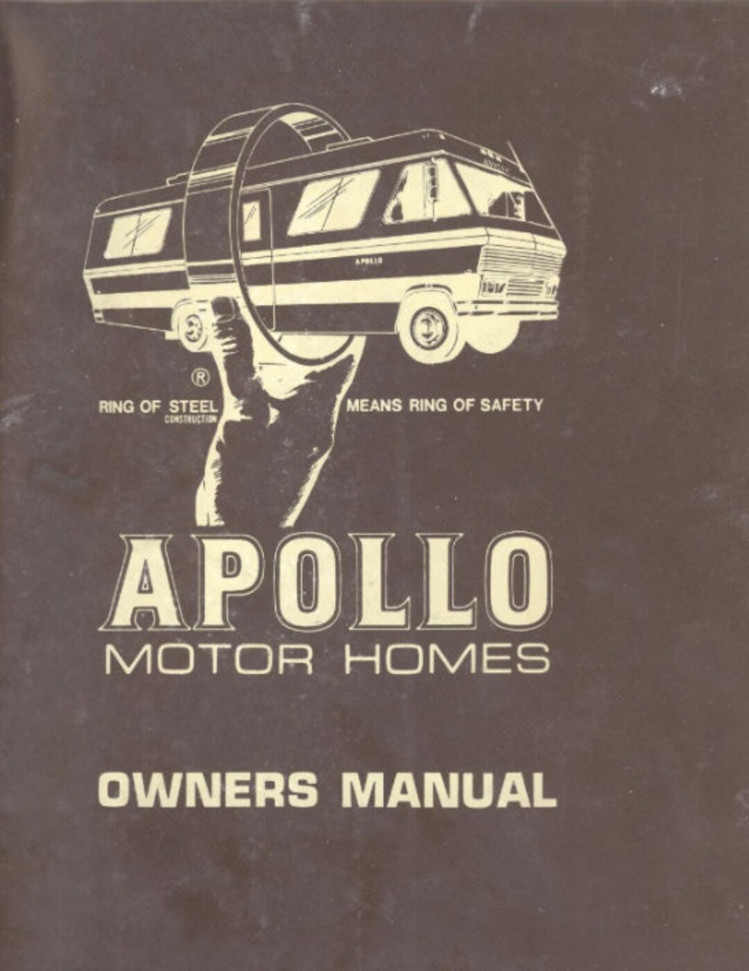 1978 Apollo 3300 IB Motorhome Camper Owner's Manual Manual PDF Vintage ...