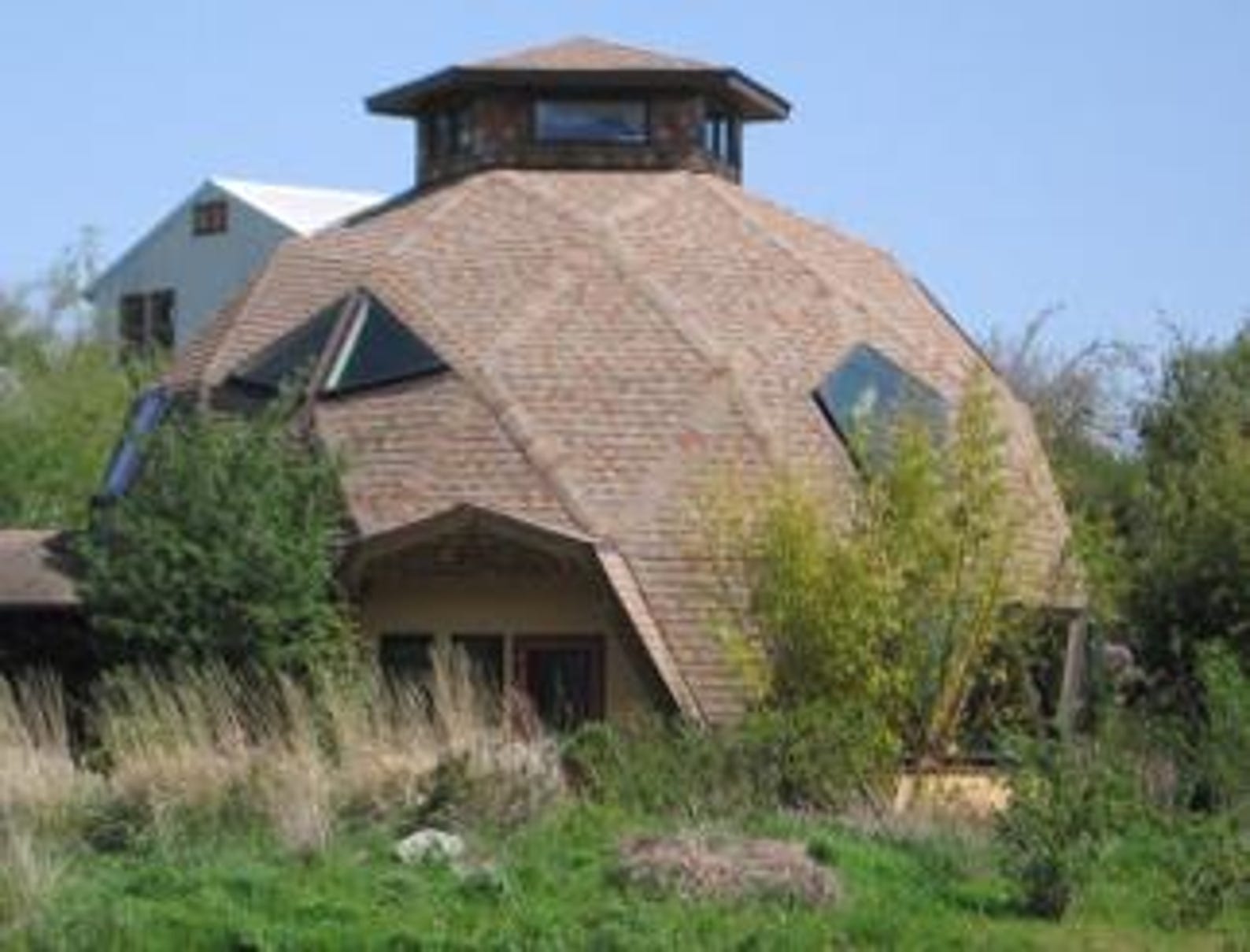 DIY Geodesic Dome Sun Winter Greenhouse or 2V 3V Climbing Frame ...