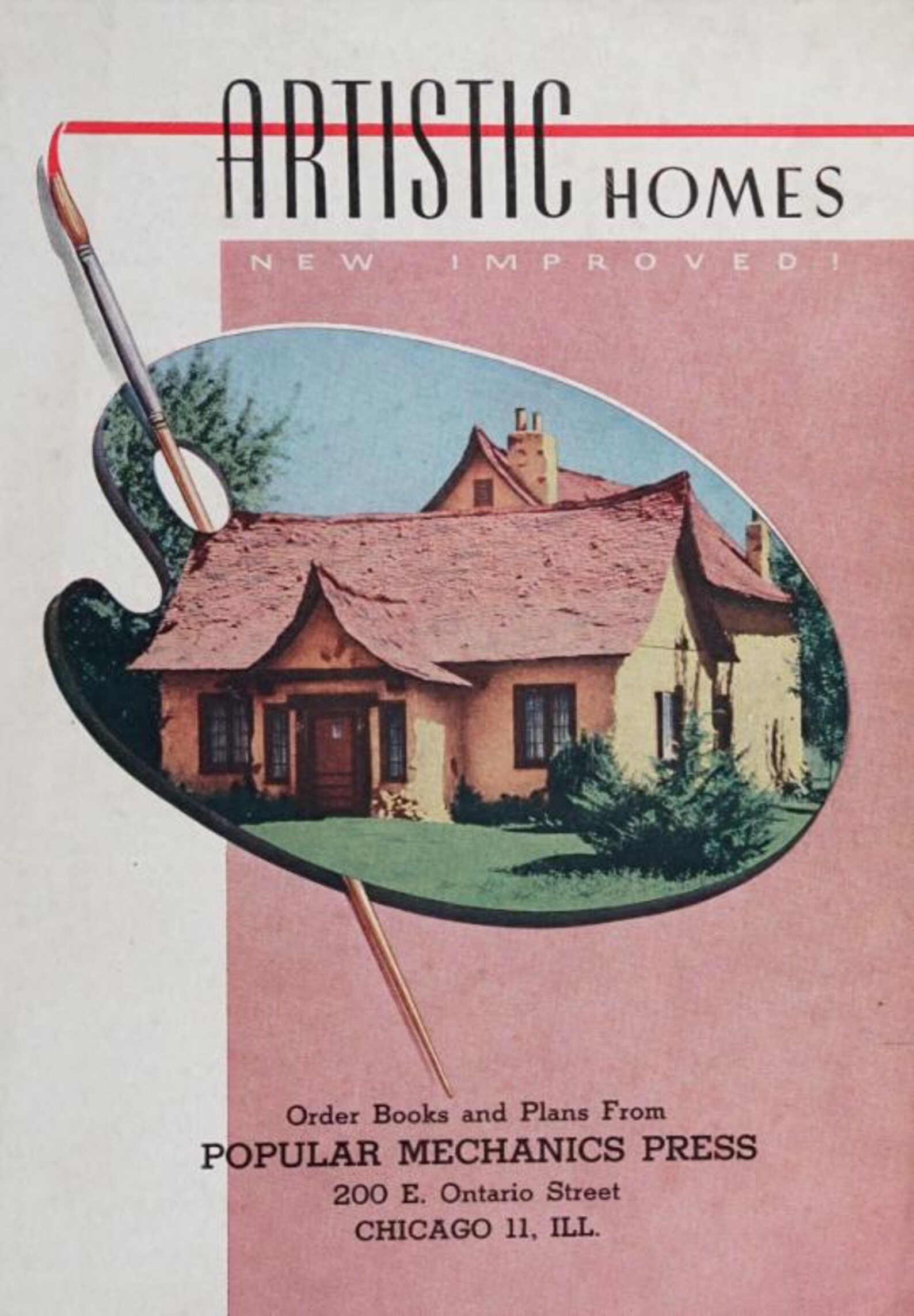 MCM 1950s Vintage House Floor Plan 170+ American House Designs Tutor ...