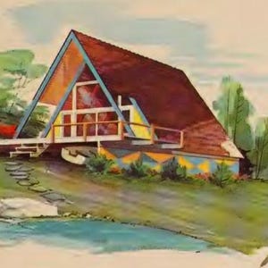 2 Bed A-frame Chalet Nordic Cabins Lakehouse Bunkhouse Vacation ...