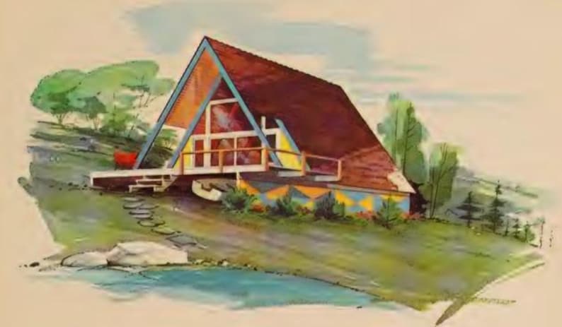 2 Bed A-frame Chalet Nordic Cabins Lakehouse Bunkhouse Vacation ...