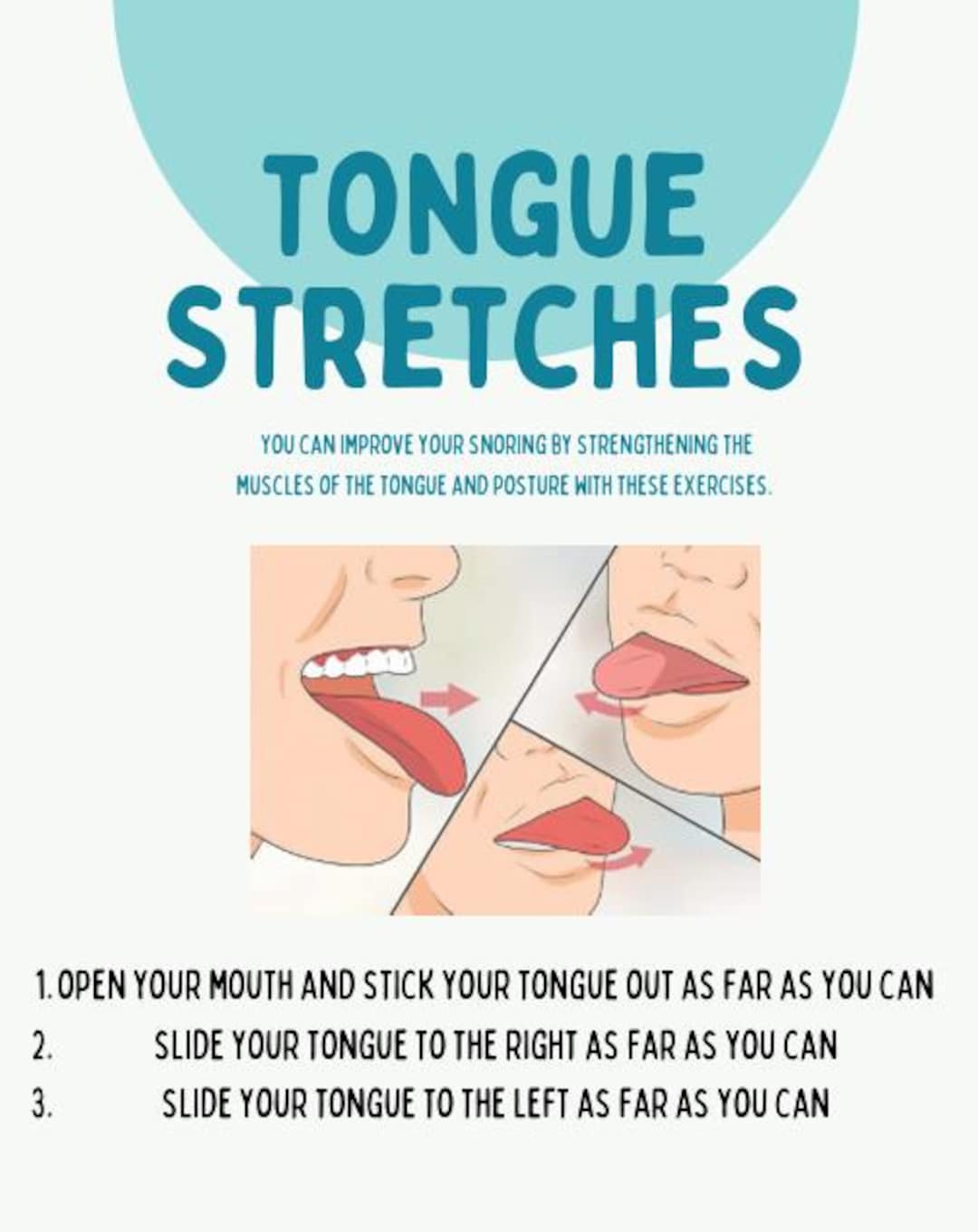 Oral Tongue Exercises to Improve Your Snoring and Sleep Apnea Stop ...
