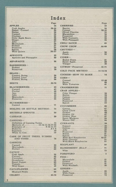 Ball Blue Book of Canning and Preserving Recipes Handbook PDF Vintage ...