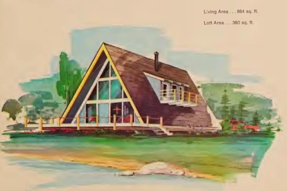 Glamping Aframe Chalet Cabins Lakehouse Vacation Homes Holiday PDF ...