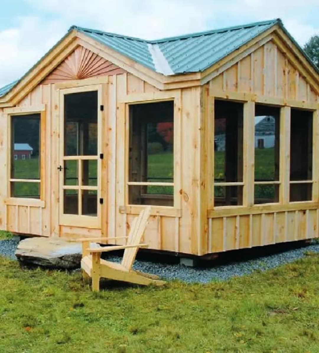DIY 10x14 Ft Tiny House Summerhouse Gardenhouse Teenagers Home Office ...