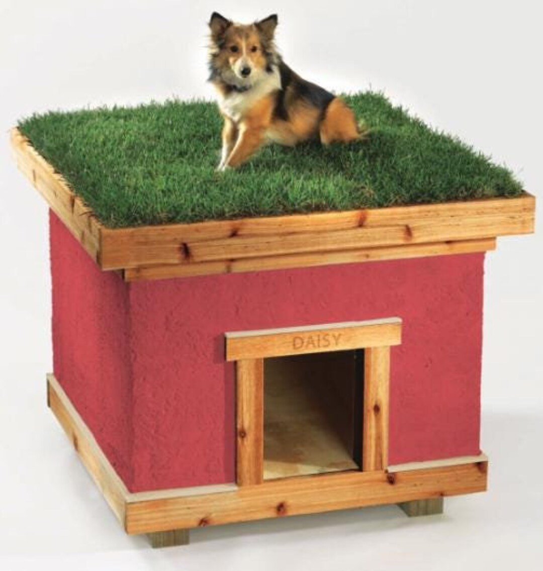 DIY Green Roof Doghouse How to Build Your Own Dog Kennel PDF Bundle ...