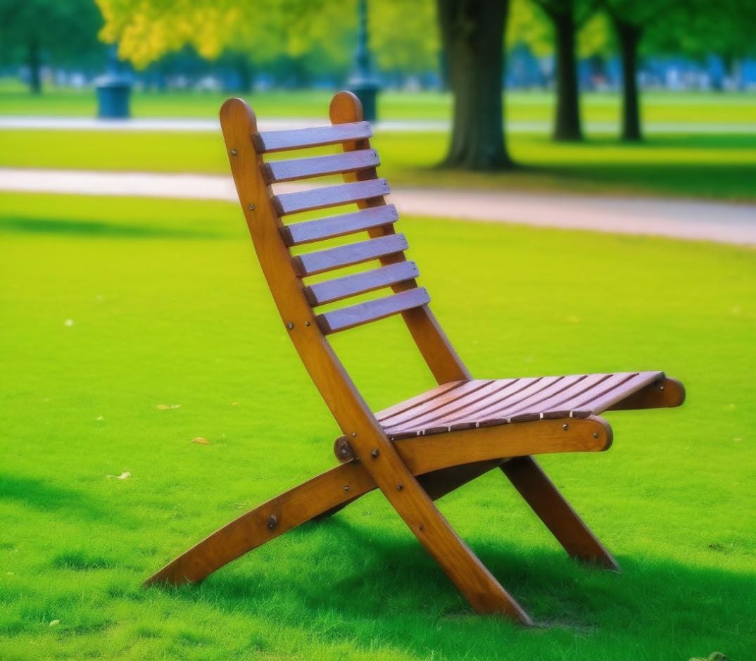 DIY Folding Chair Collapsible Chair Plans Outdoor Furniture Plus Bench ...