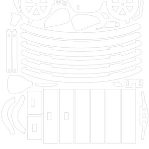 DIY Kids Motorcycle Rocker Child Toddler CNC Woodworking Rocking Plans ...