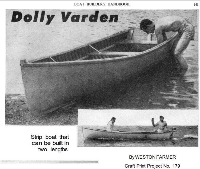 23 DIY Wooden Boat Handbook Designs Vintage 1950s PDF Book Outboard ...