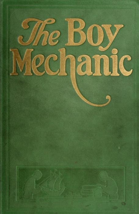 The Boy Mechanic Book 2 1000 Things for Boys to Do PDF Vintage ...