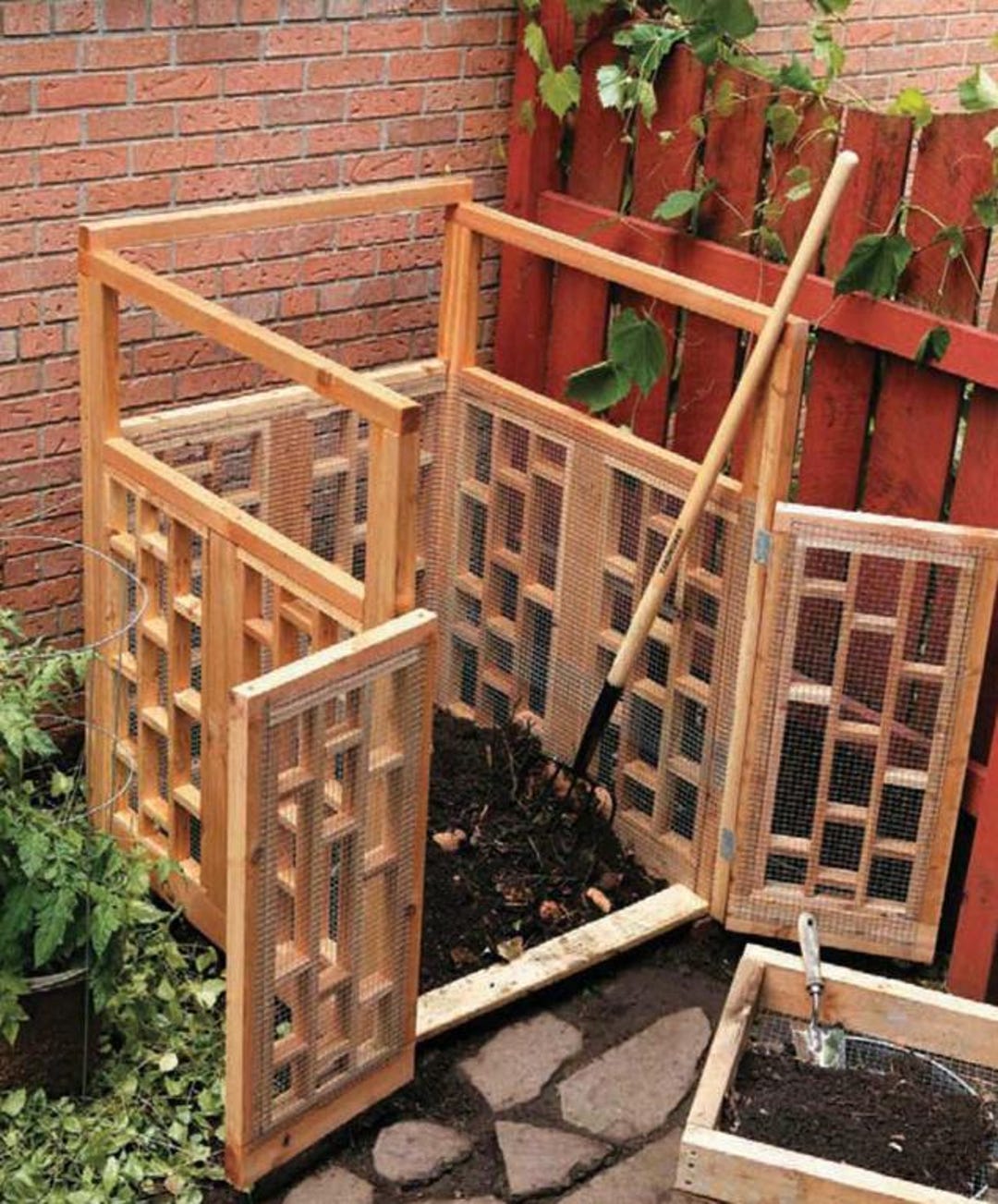 2 DIY Compost Bin Corral Woodworking Worm Farm Plans PDF Bundle Instant ...