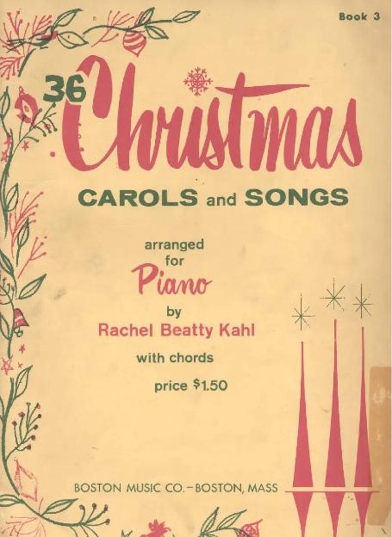 100+ Christmas Carols and Songs Arranged for Piano Pieces for Children ...