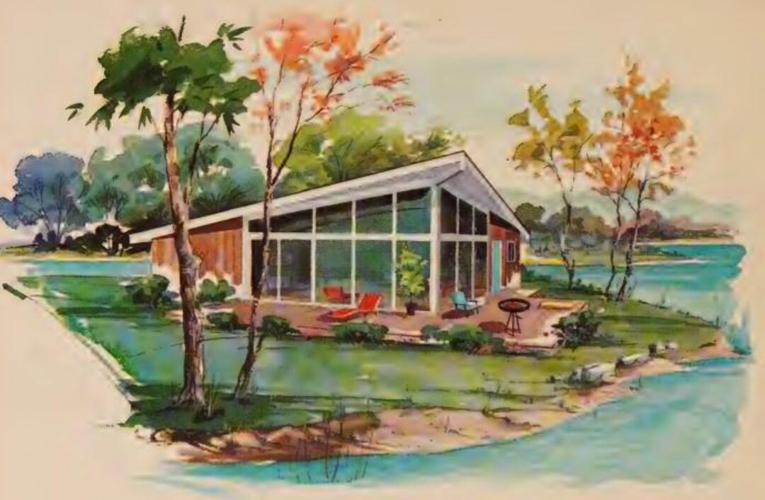 2 Bed Square Chalet Nordic Cabins Lakehouse Bunkhouse Vacation ...