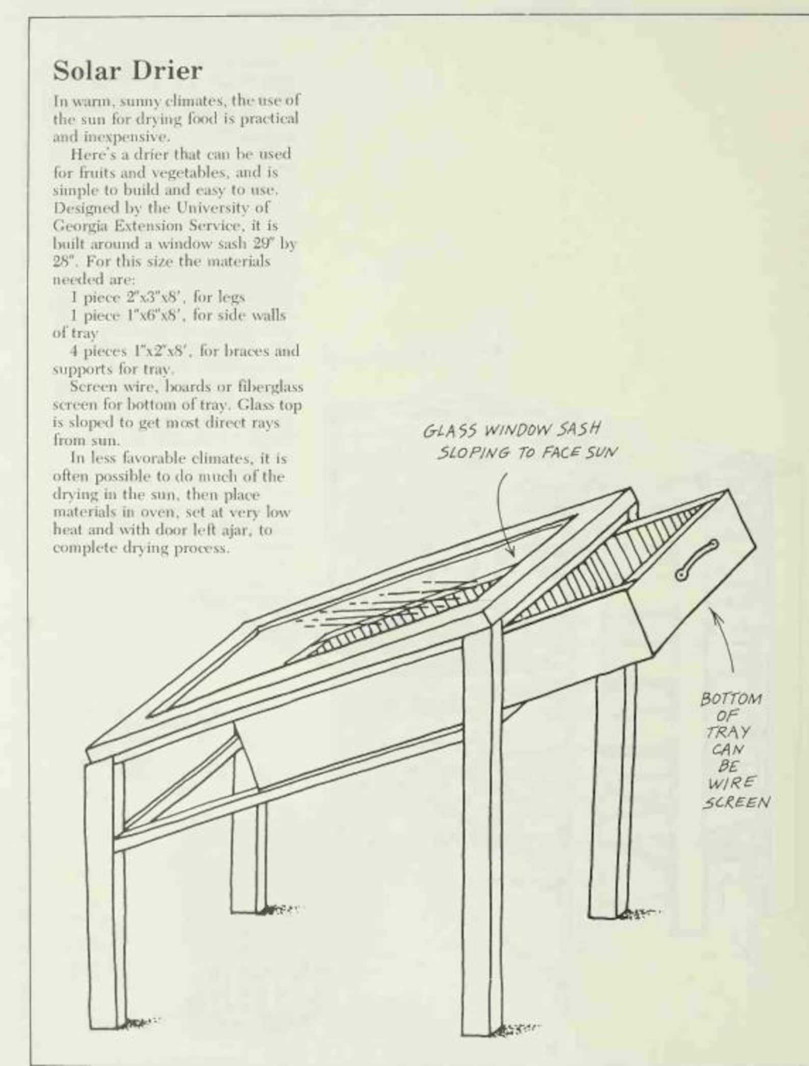 4 DIY Portable Solar Fruit Dryer Dehydrator and Cooker Woodworking ...