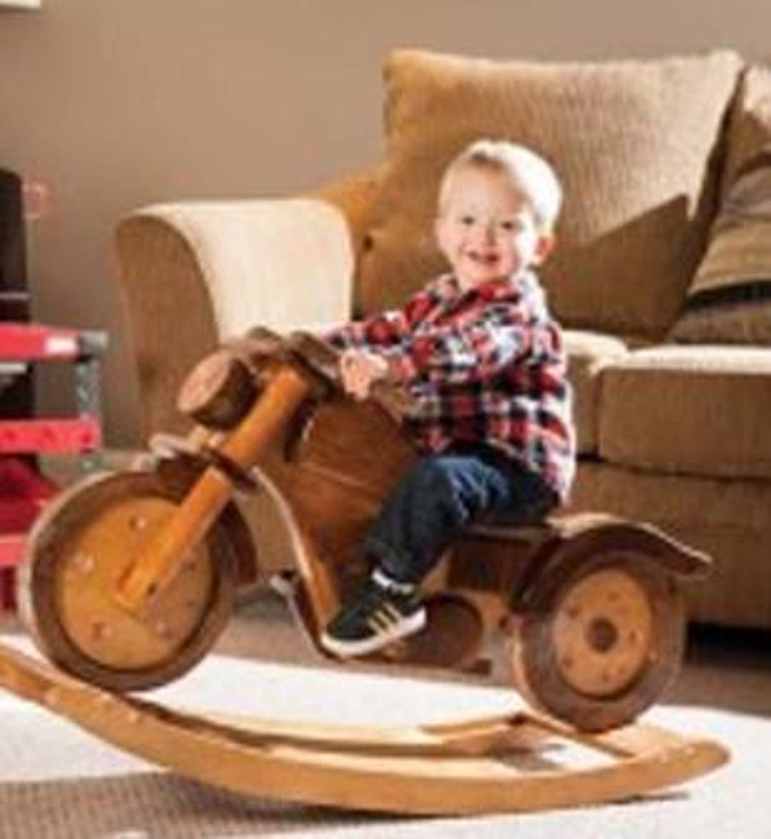 DIY Kids Motorcycle Rocker Child Toddler Woodworking Plans PDF Download ...