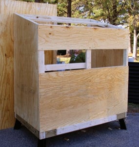 DIY 4x6 Cheap Elevated Deer Blind Stand Box Tower Shelter Plans ...