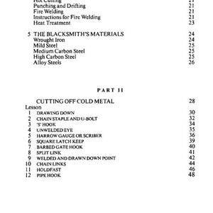 Foundrywork Blacksmithing Forging and Art Smithing 3 PDF Bundle for Beginners Apprentices ...