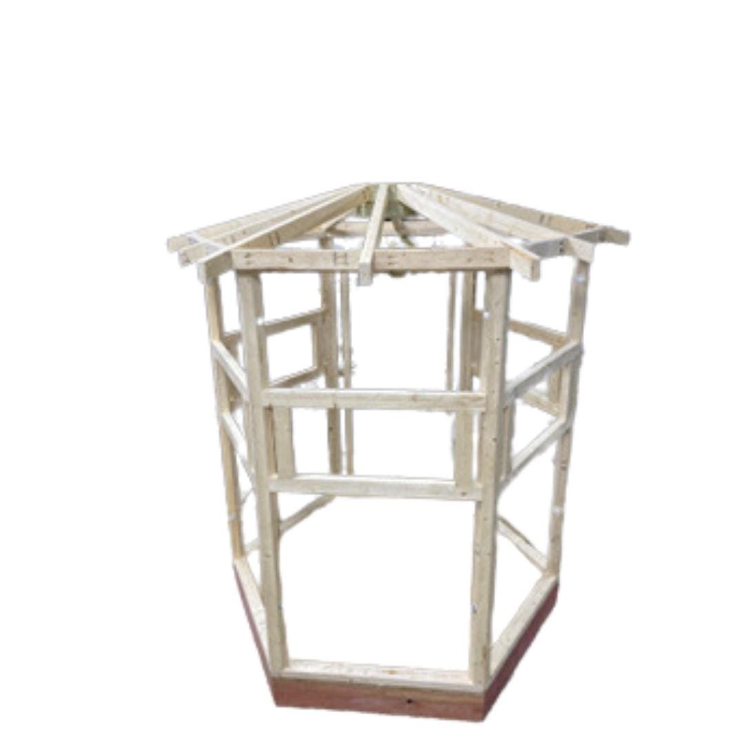 Build Hexagonal Hunting Deer Blind Stand Box Tower Shelter Plan ...