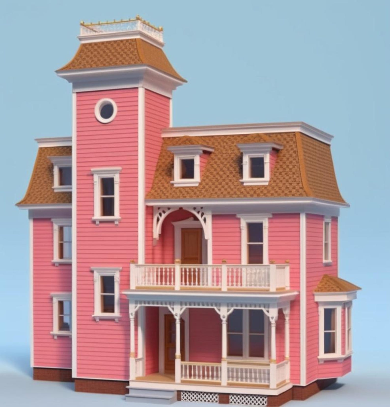 DIY Architects Designed Dollhouse 3 Miniature Doll Houses Plus ...